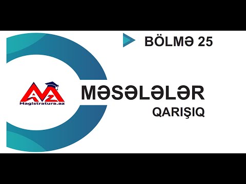 Qarışıq məsələlər-Elsevər Məmmədov
