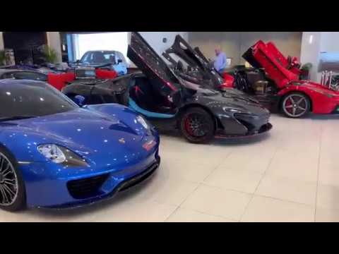 VIP MOTORS Supercar Showroom in Dubai (Supercars of Dubai) - YouTube
