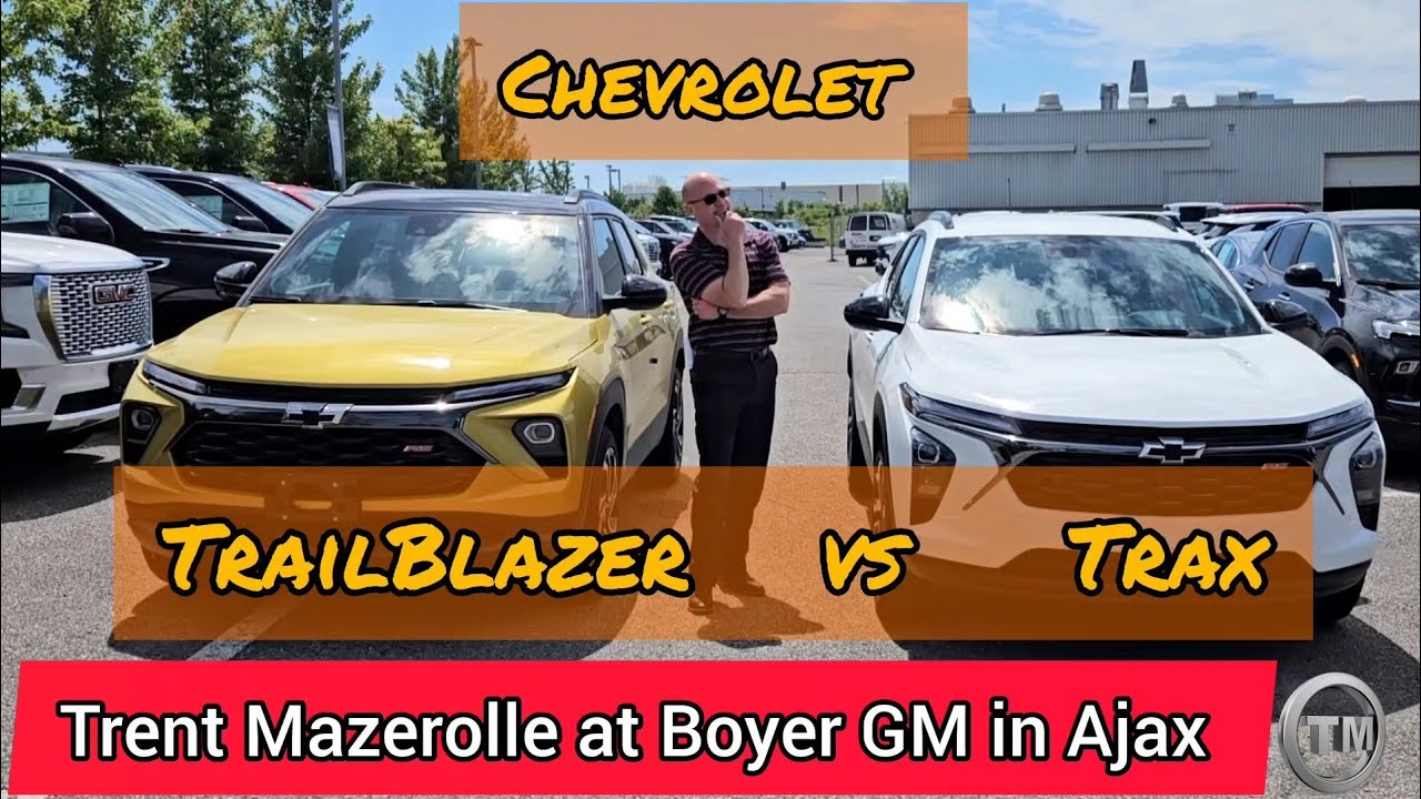 How do the Chevrolet Trailblazer and Trax compare at their Top-Trims ...