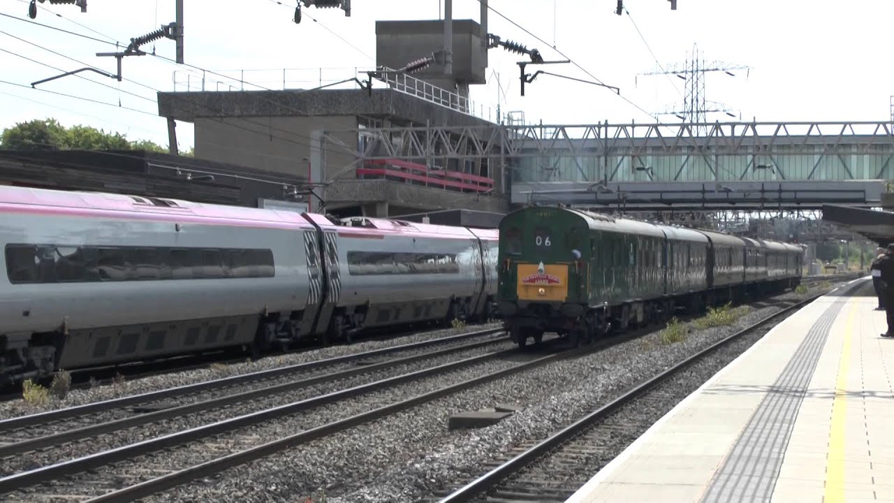 Br Class 201 Thumper Unit 1001 1z06 Hastings To Crewe Thrashes Stafford