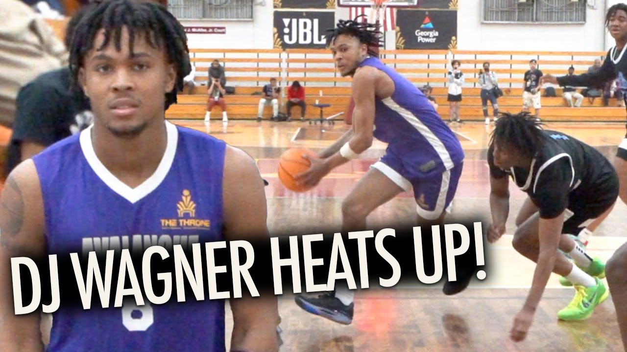 DJ Wagner ANKLE BREAKER & POSTER DUNK Fans Goes Crazy! - YouTube