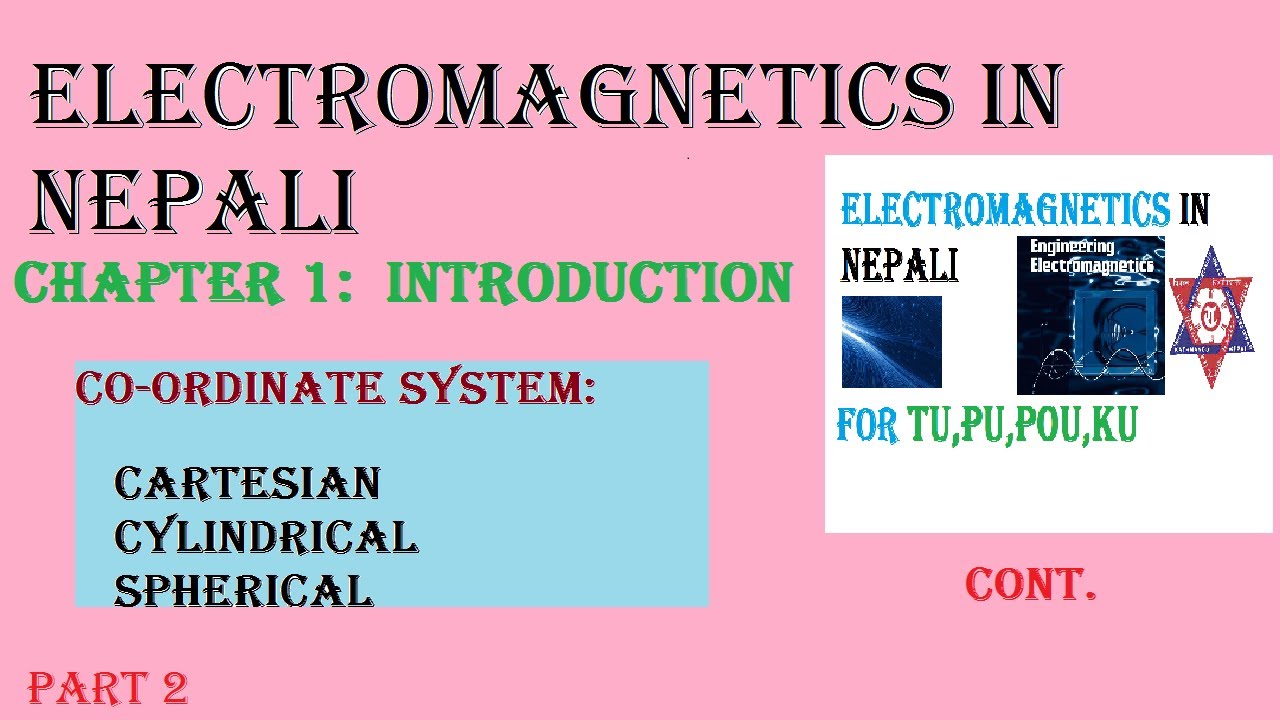 Electromagnetics || Introduction || Coordinate System || Engineering ...