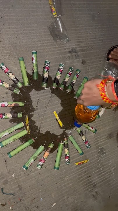 Crackers Experiment with fuel gone wrong🤯 #shortvideo #viralvideo #diwali #firecracker - YouTube