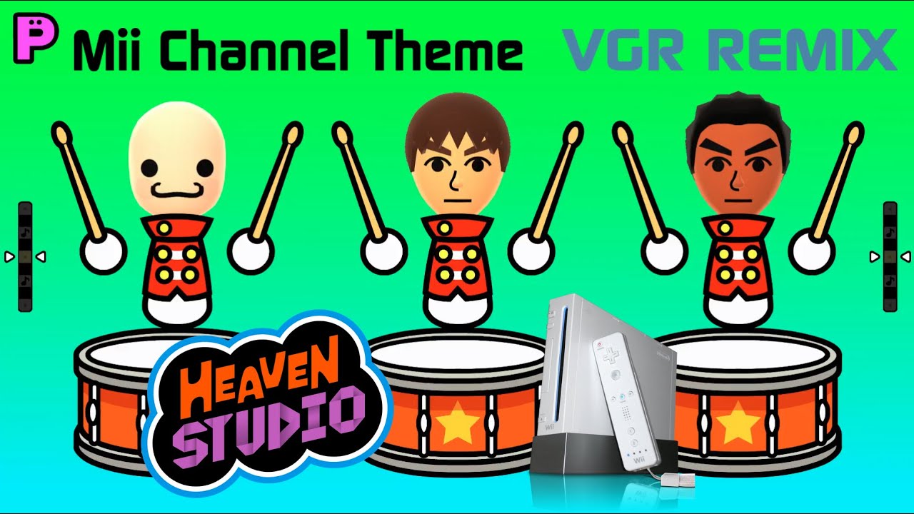 Nintendo Wii - Mii Channel Theme (VGR Remix) [Heaven Studio Custom ...