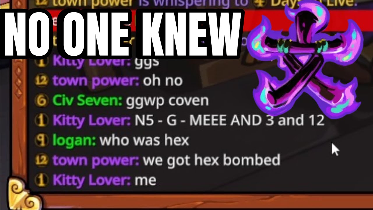 HEX BOMB MASTERMIND! (Undetected Hex Master Win, claiming Psychic ...