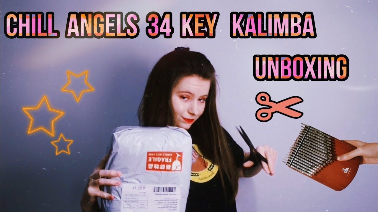 My Black Friday shopping | Chill Angels 34 key Kalimba | Unboxing ...
