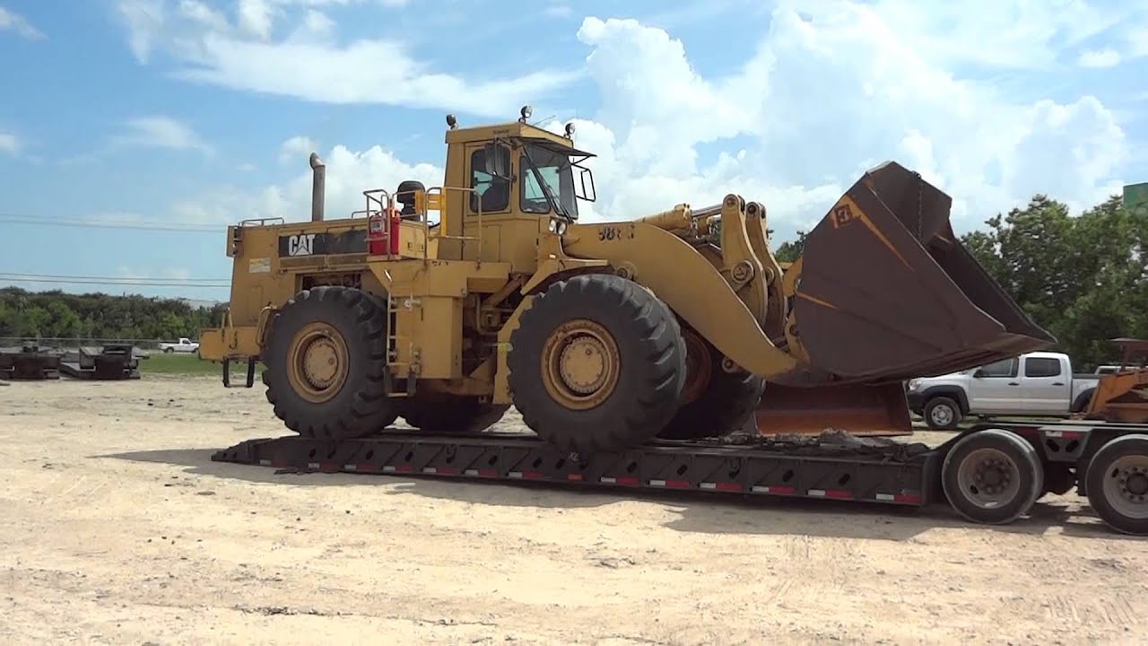 CAT WHEEL LOADER 988B 50W11548 - YouTube
