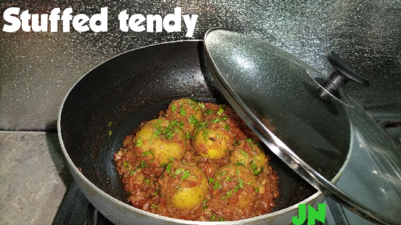 Stuffed tendy recipe | Masala baray tendy recipe | Javeria Naz - YouTube