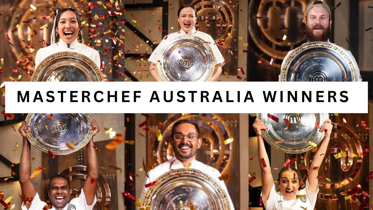 MasterChef Australia Winners Season 1 - Season 16 - YouTube