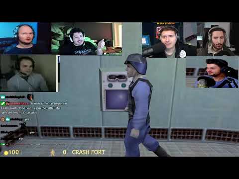 Half-Life in 20:41 Reaction mashup + chat twitch