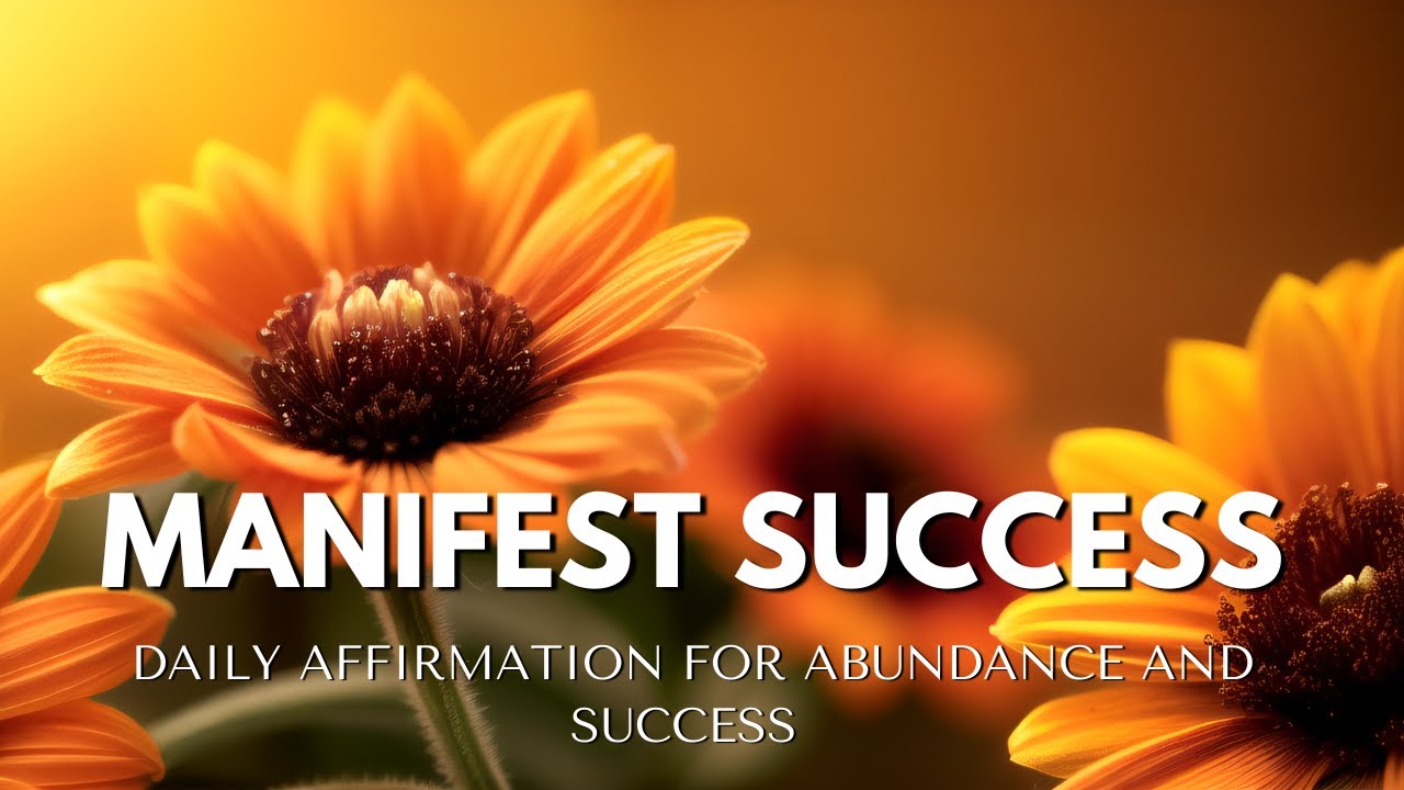 Manifest Success Daily: Abundance Affirmations for Positive Change 🌅 ...
