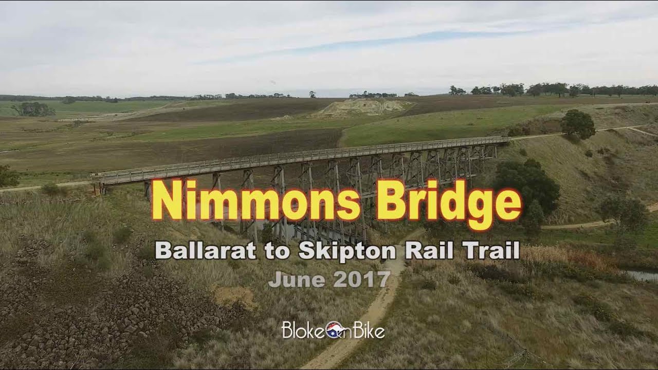 Nimmons Bridge - Ballarat to Skipton Rail Trail - YouTube