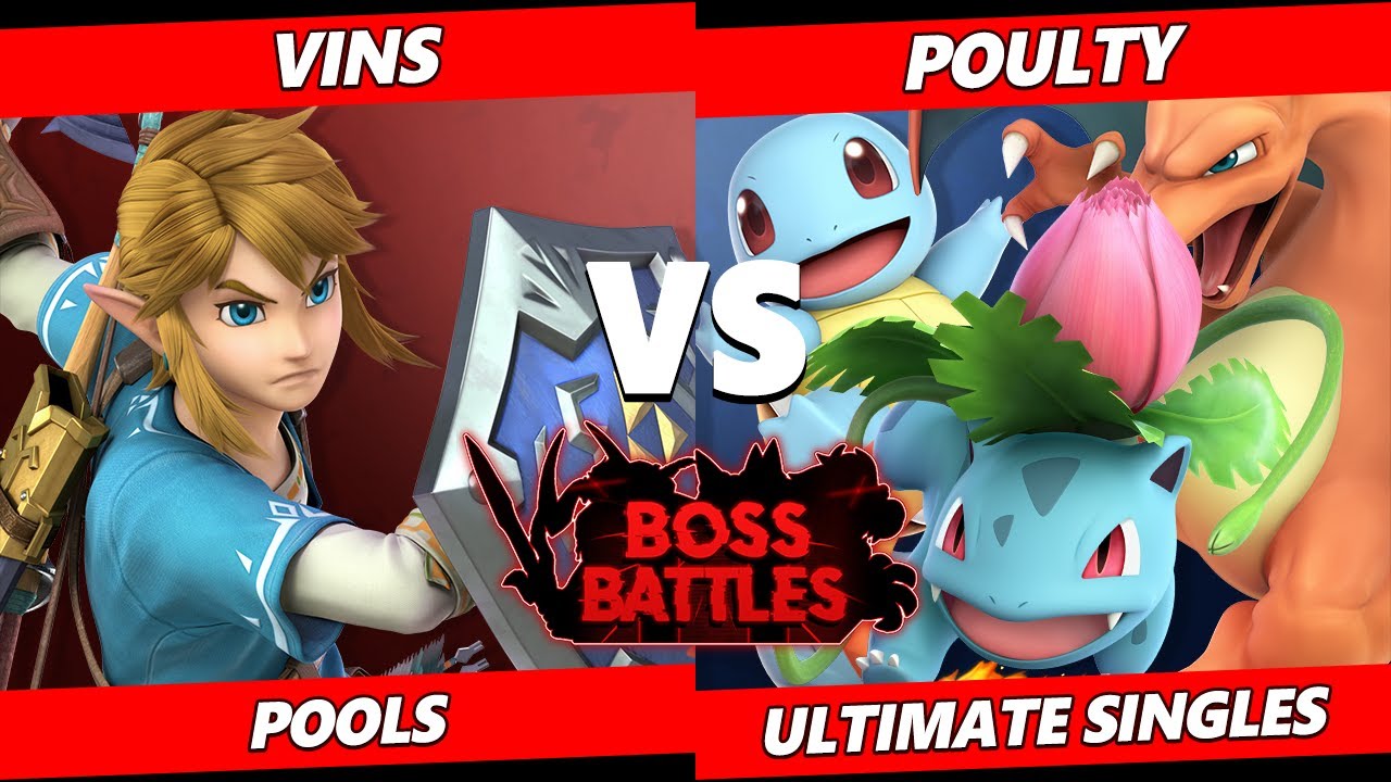 Boss Battles: Phase 1 - VinS (Link) Vs. Polty (Pokemon Trainer) SSBU ...