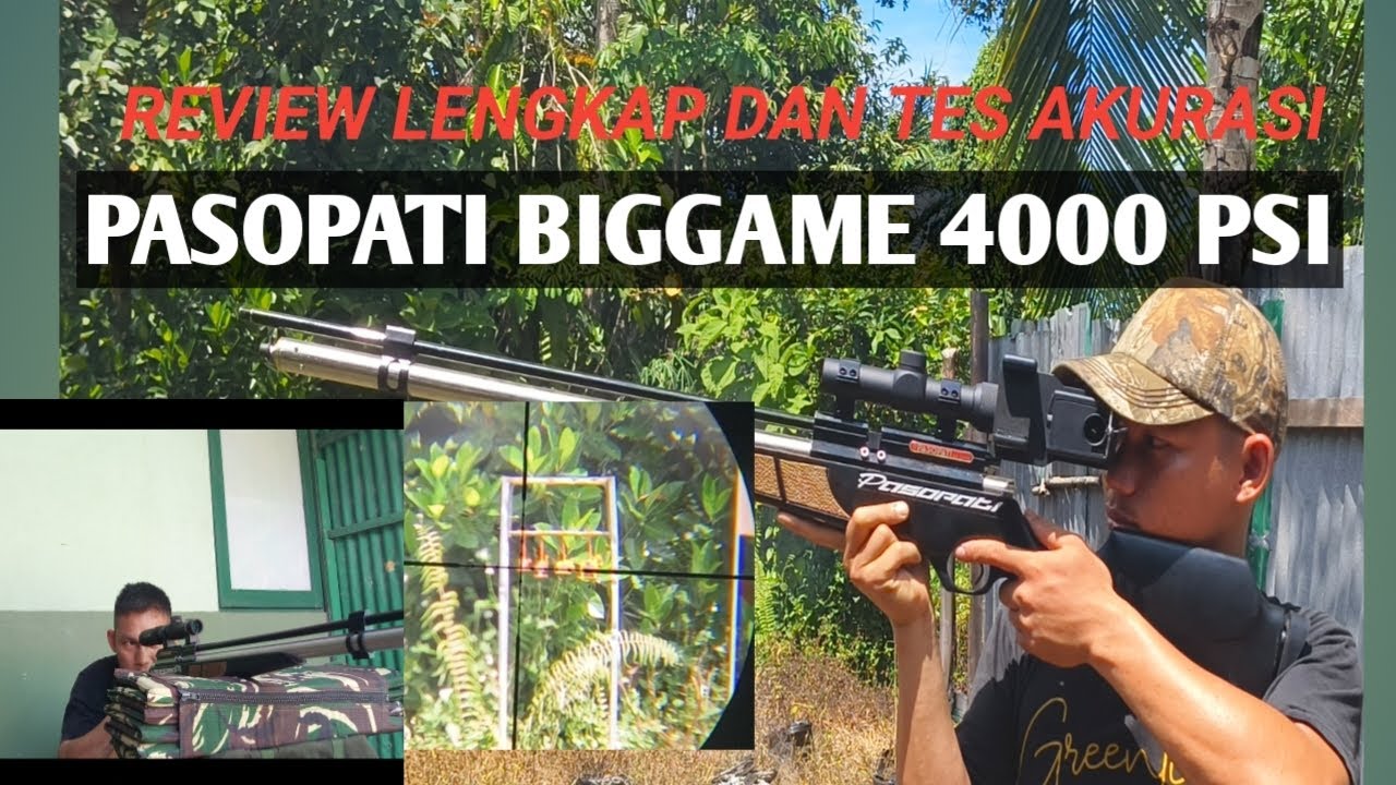 Review lengkap dan uji akurasi pcp pasopati biggame Stainless magazine ...