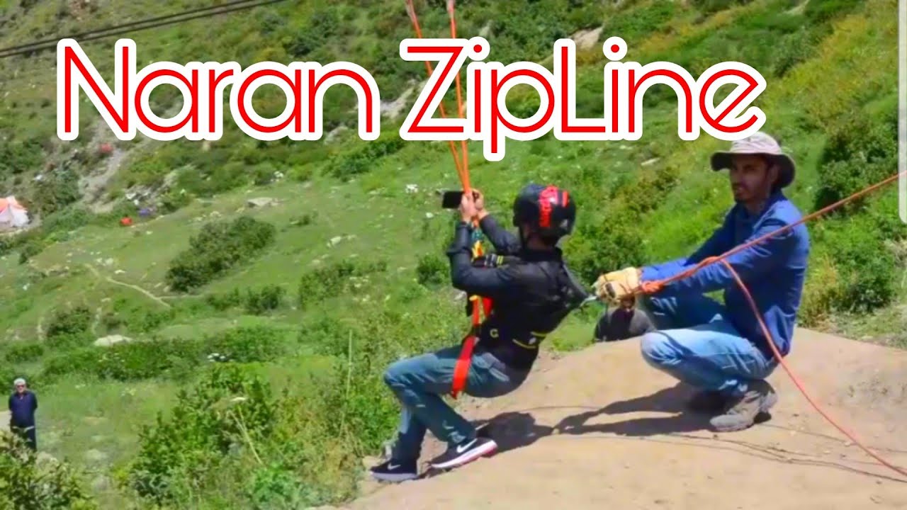 Naran ZipLine | Longest ZipLine In Pakistan | Ahsan Ali | Vlog # 6 ...
