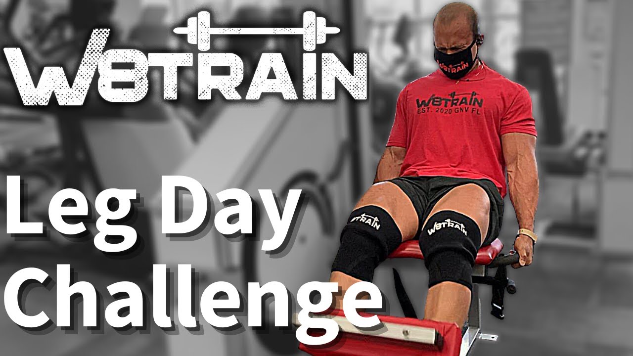 Leg Day Challenge: Reverse Leg Extension Drop Sets! Intense Lower Body ...