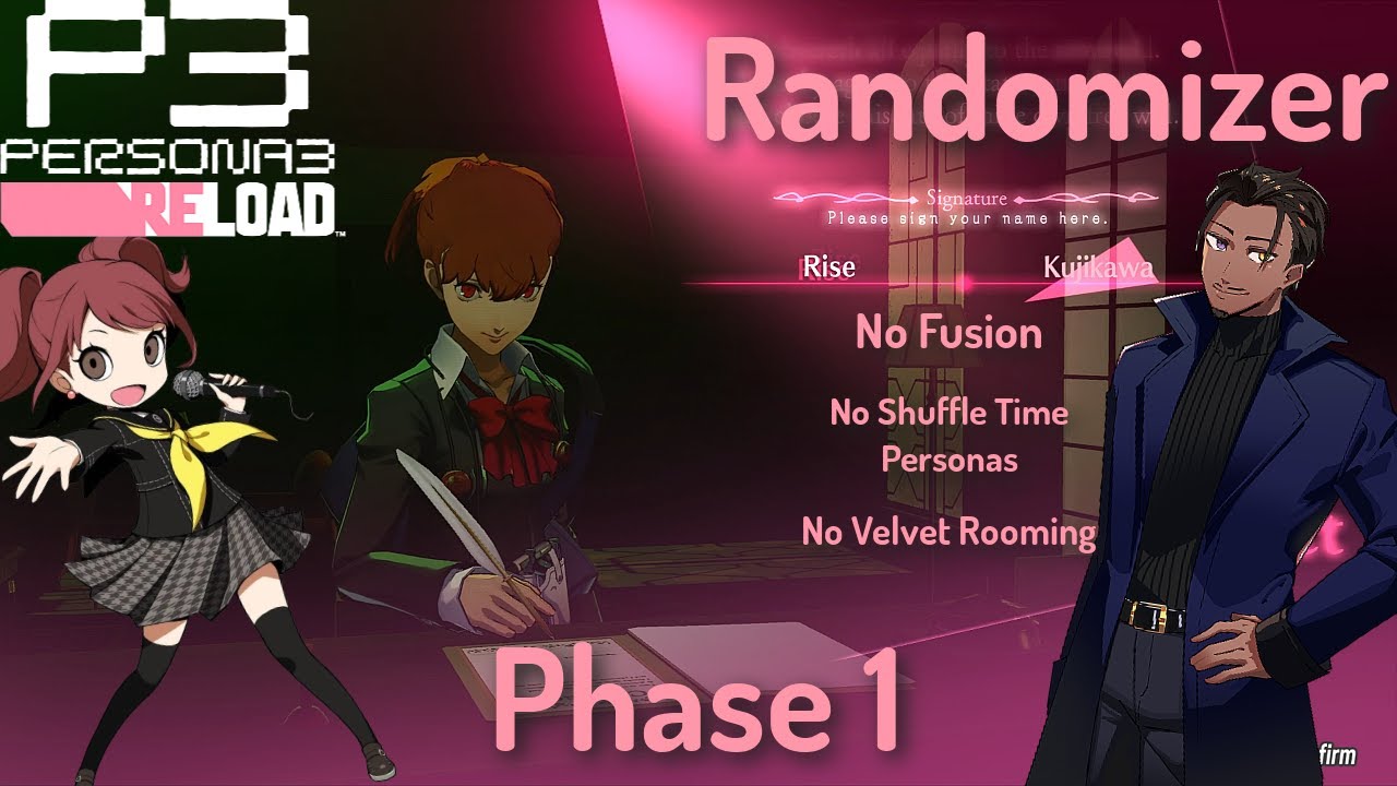Persona 3 Reload FEMC Randomizer: Phase 1 - YouTube