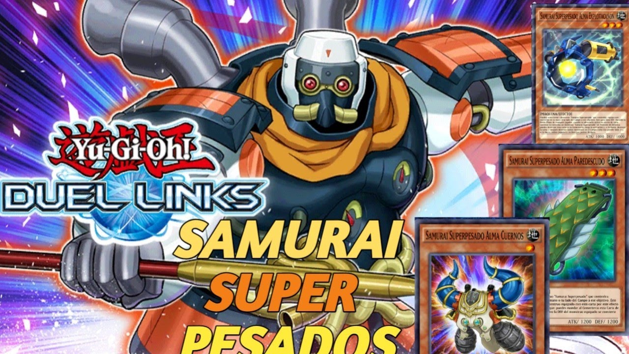 DECK SAMURAI SUPER PESADO*YUGIOHDUELLINKS* - YouTube