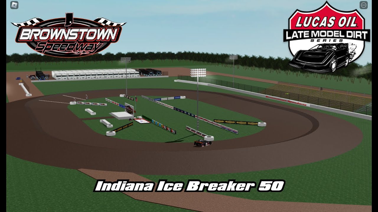 LIVE | Roblox Lucas Oil Late Model Dirt Series | Brownstown Speedway ...