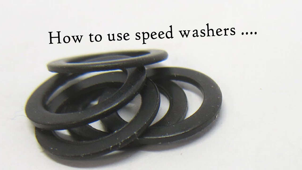 Installing speed washers in freestyle setups - YouTube