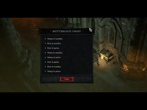 Diablo IV - Mutterlock Chest - YouTube