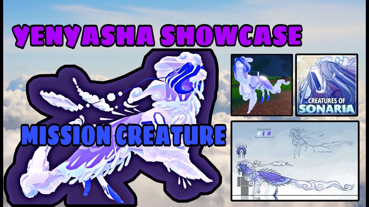 YENYASHA Creature SHOWCASE + How To GET! | Creatures of Sonaria - YouTube