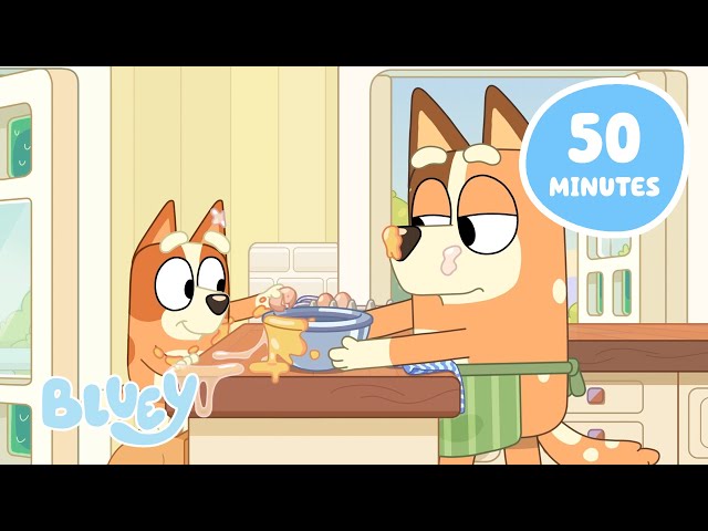 🔴LIVE: Breakfast with Bluey 😋 💙 | Fun Bluey Food and Cooking Moments ...