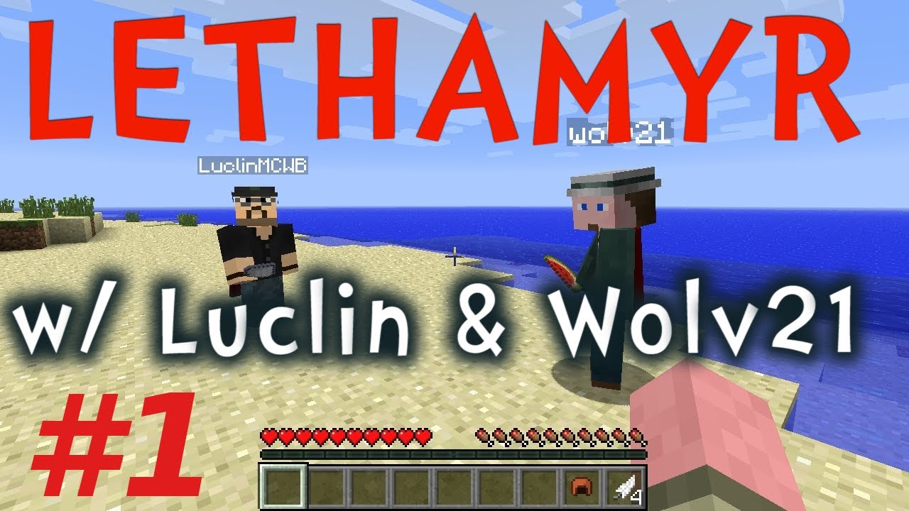 Minecraft Lethamyr E01 "Fresh Fruit" (Super Hostile w/ Luclin & Wolv21 ...