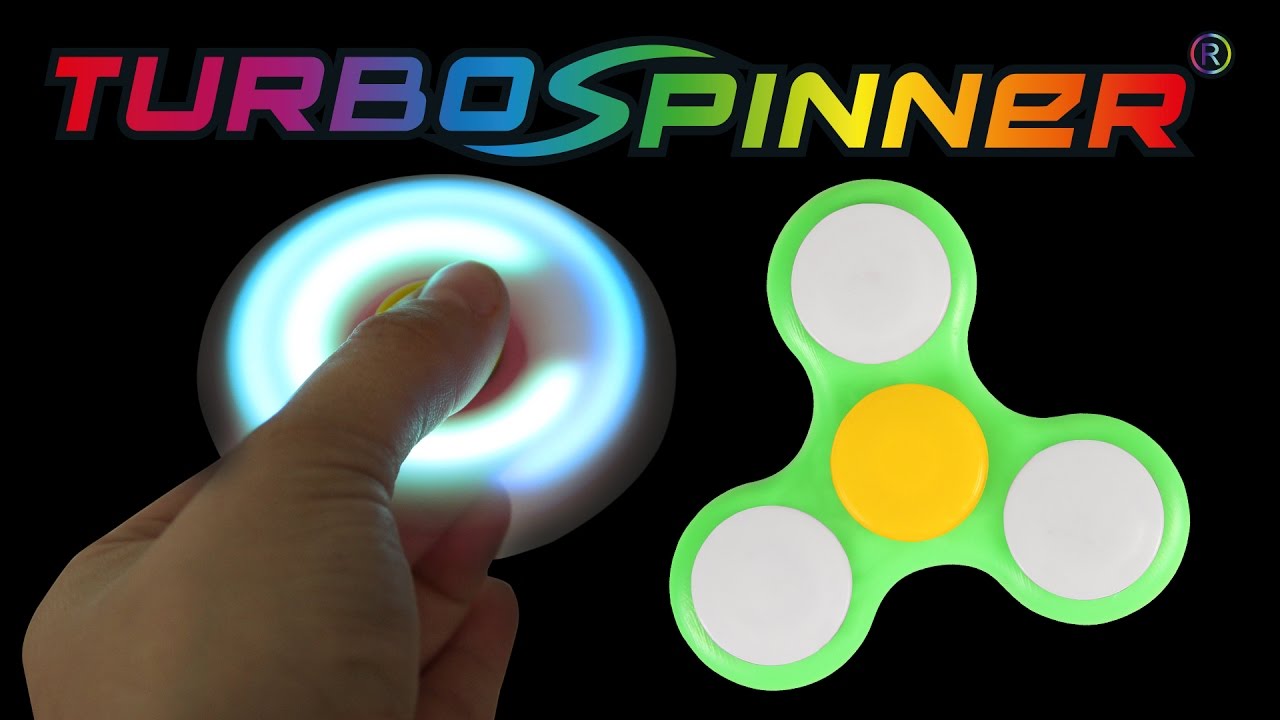 LED Turbo Spinner / Anti Stress Turbospinner - Trendartikel Großhandel ...