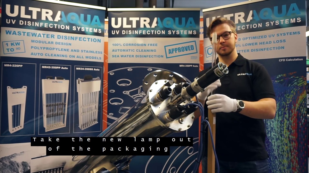 ULTRAAQUA Maintenance - How to replace a ULTRATHERM™ UV Lamp - YouTube