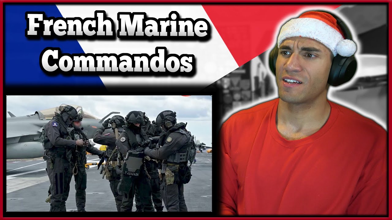 US Marine reacts to French Marine Commandos - YouTube