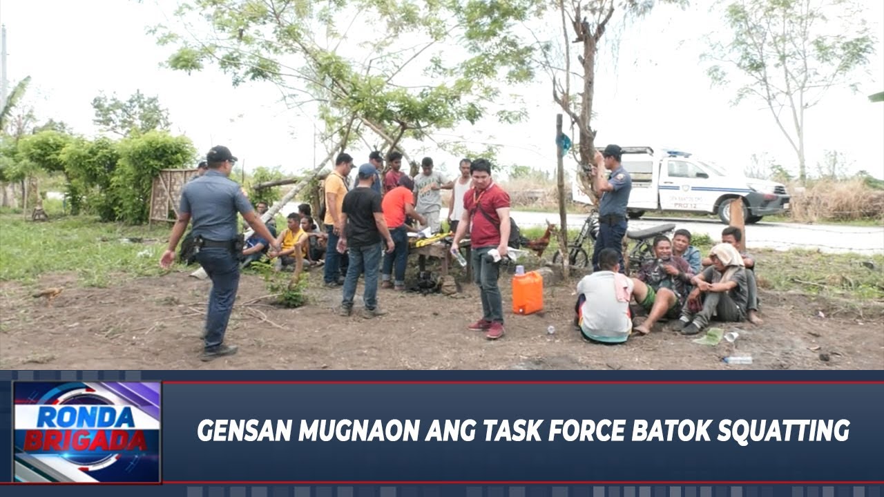 GenSan mugnaon ang task force batok squatting - YouTube