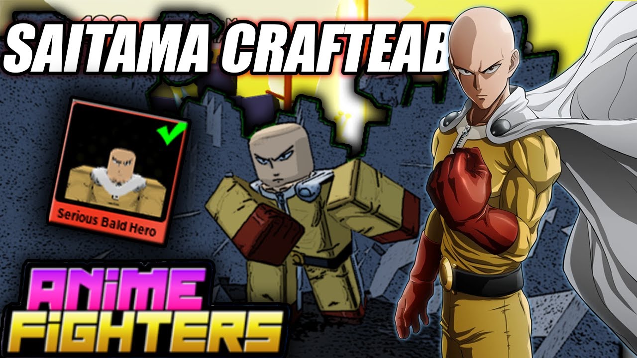 SAITAMA CRAFTEABLE | Anime Fighters Simulator *update 9* actualizacion ...