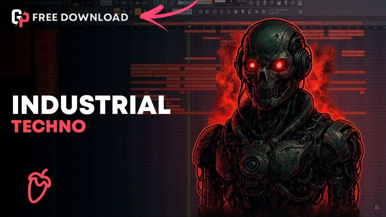 Industrial Techno / FL Studio Tuturial Template (Free Download) - YouTube