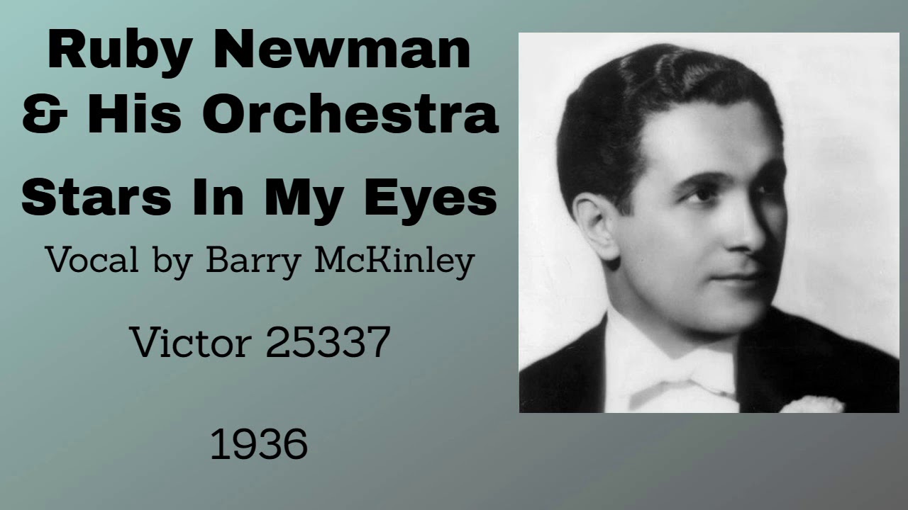 Ruby Newman and his orchestra - Stars In My Eyes - 1936 - YouTube