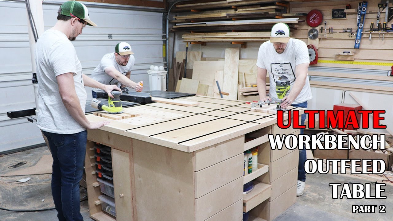 ALL-IN- ONE Assembly Table | Correctly Install T-Track | How To Build ...
