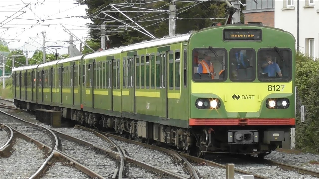 Irish Rail 8100 Class Dart Train 8127 - Howth Junction Station, Dublin ...