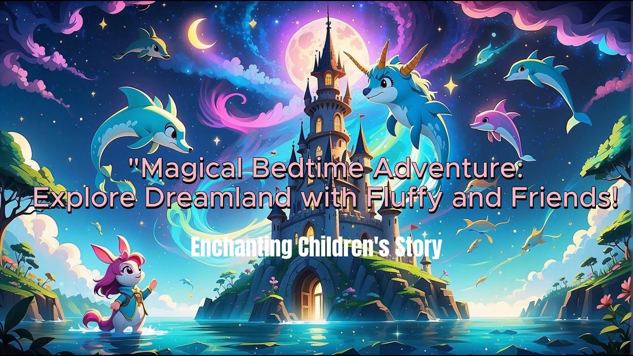 Magical Bedtime Adventure: Explore Dreamland with Fluffy and Friends!🌙 ...