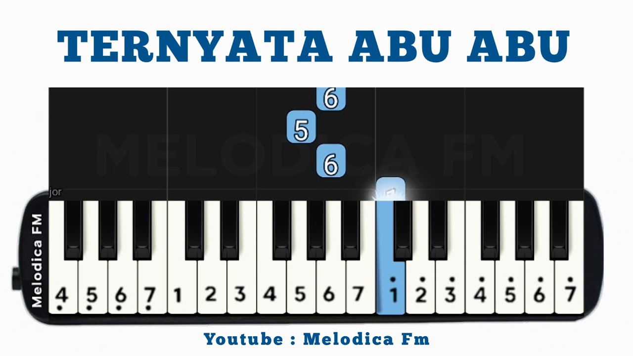 Ternyata Abu Abu | Easy Pianika Tutorial - YouTube