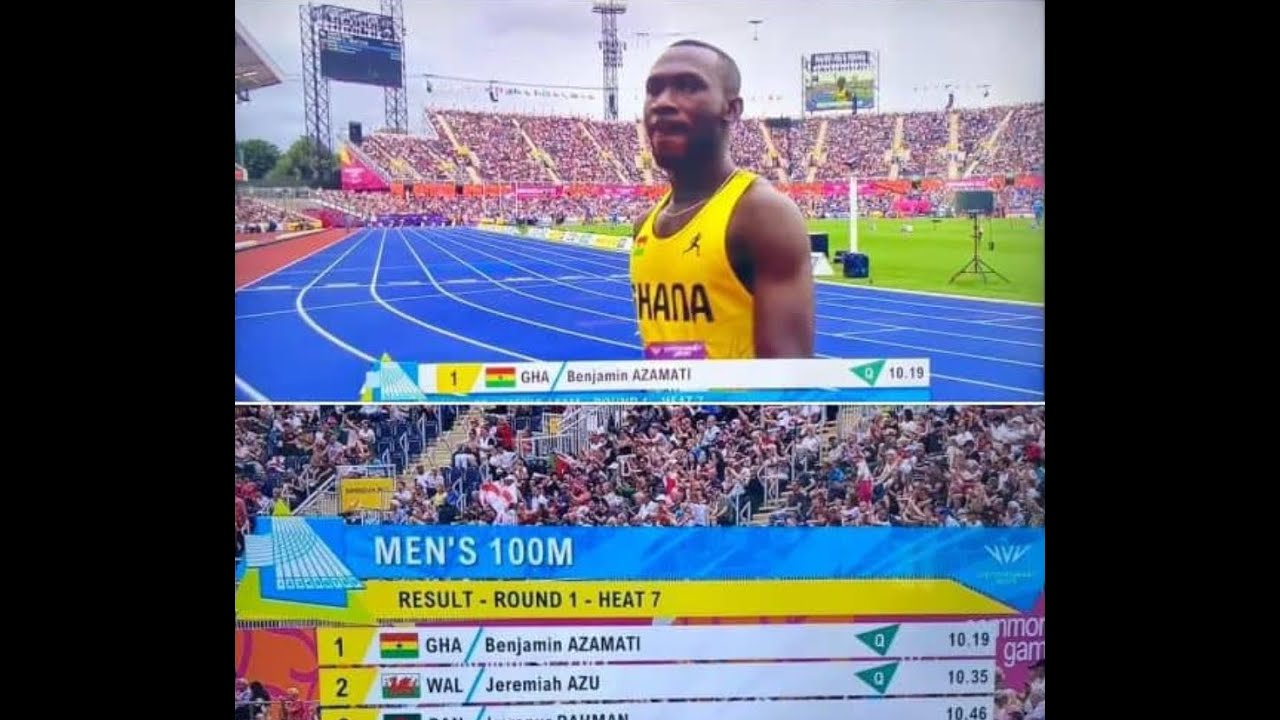 Ghana’s Benjamin Azamati, Sean Safo-Antwi qualify for 100m semis at ...