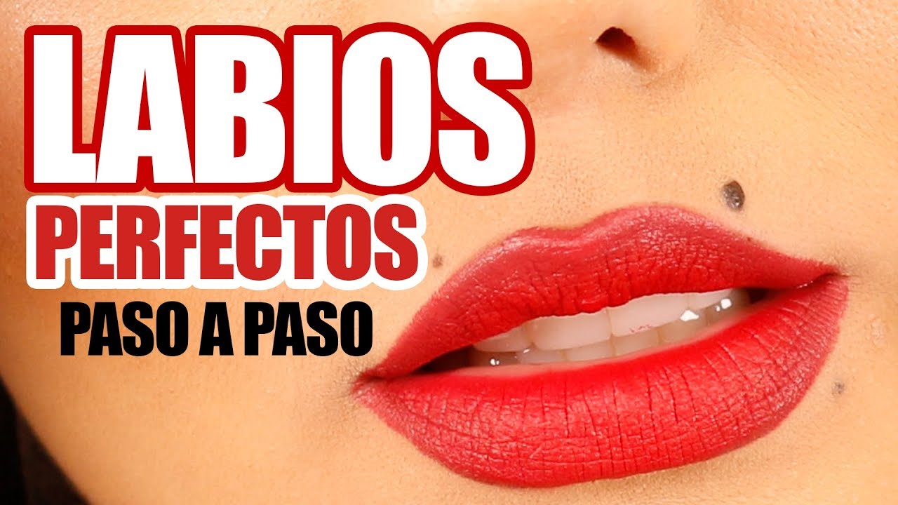 COMO MAQUILLAR TUS LABIOS PASO A PASO - LA MUSU - YouTube