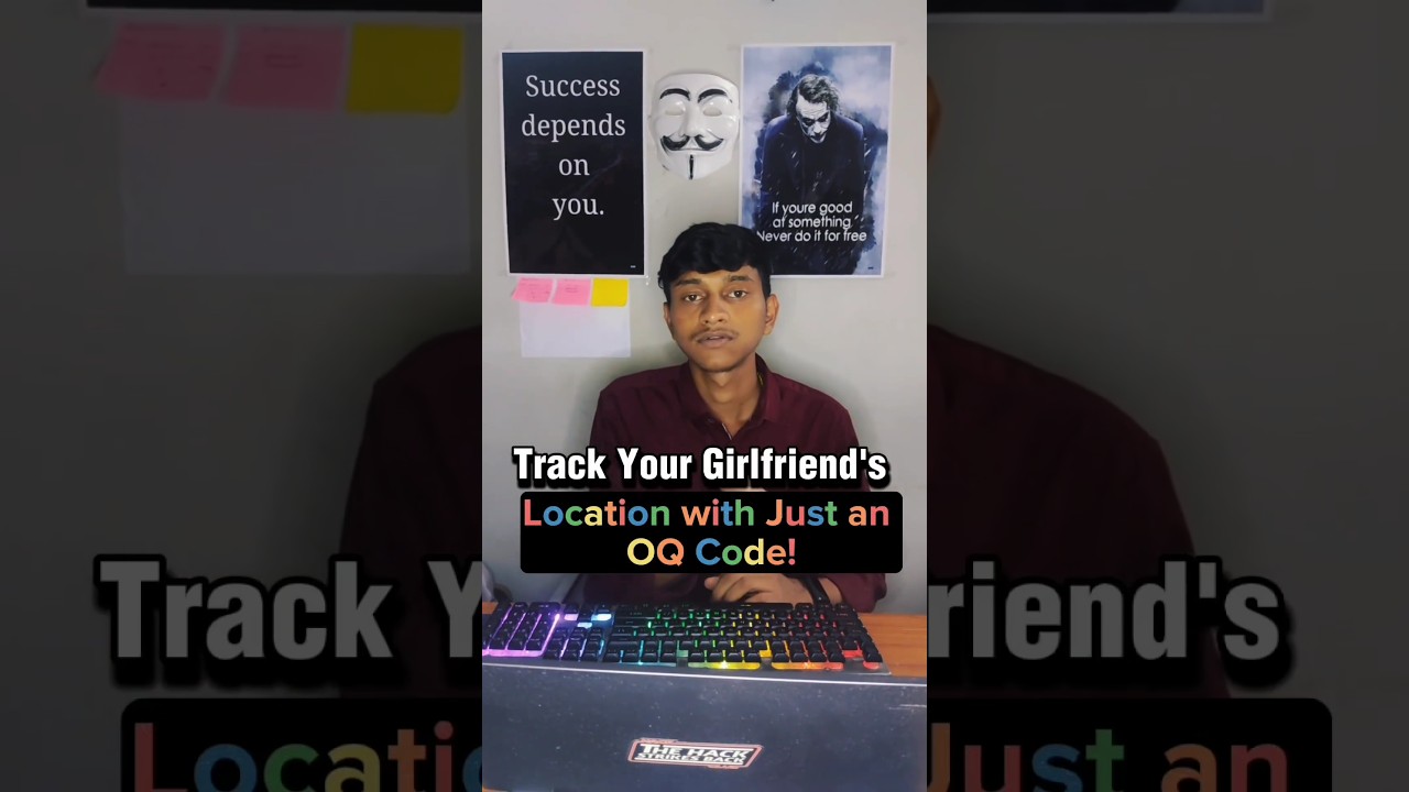 😝 Track Your Girlfriend's location With OQ Code ! 😋 Love shorts # ...