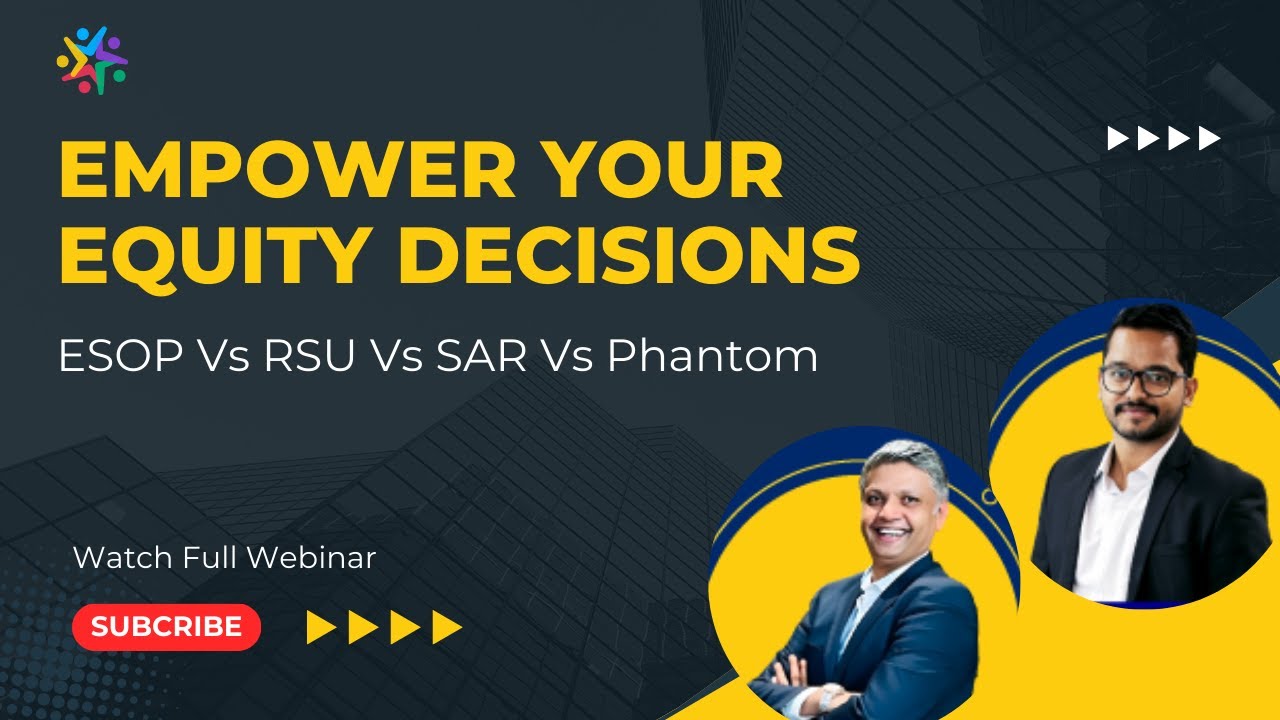 ESOP Advisory Webinar | Vega Equity | Manish Panwar | Dheeraj Gaur ...