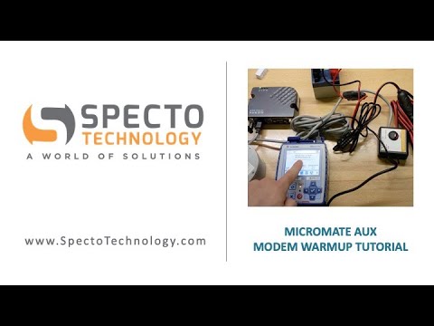Instantel Micromate AUX Modem Warmup Tutorial - YouTube