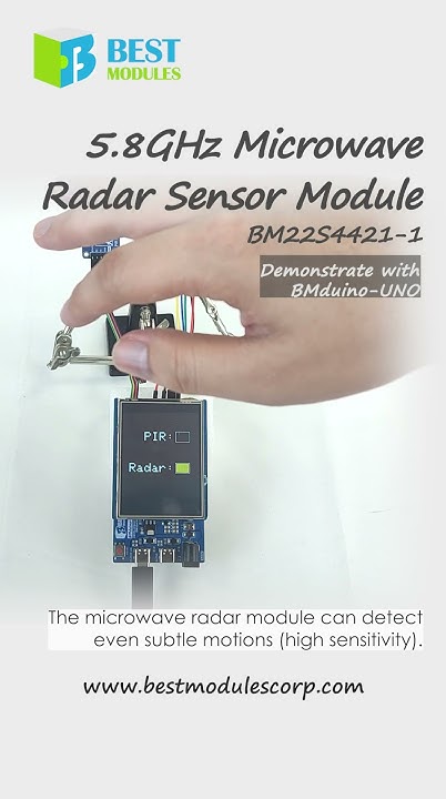 Shorts 5 8ghz Microwave Radar Sensor Module Bm22s4421 1 Sensing