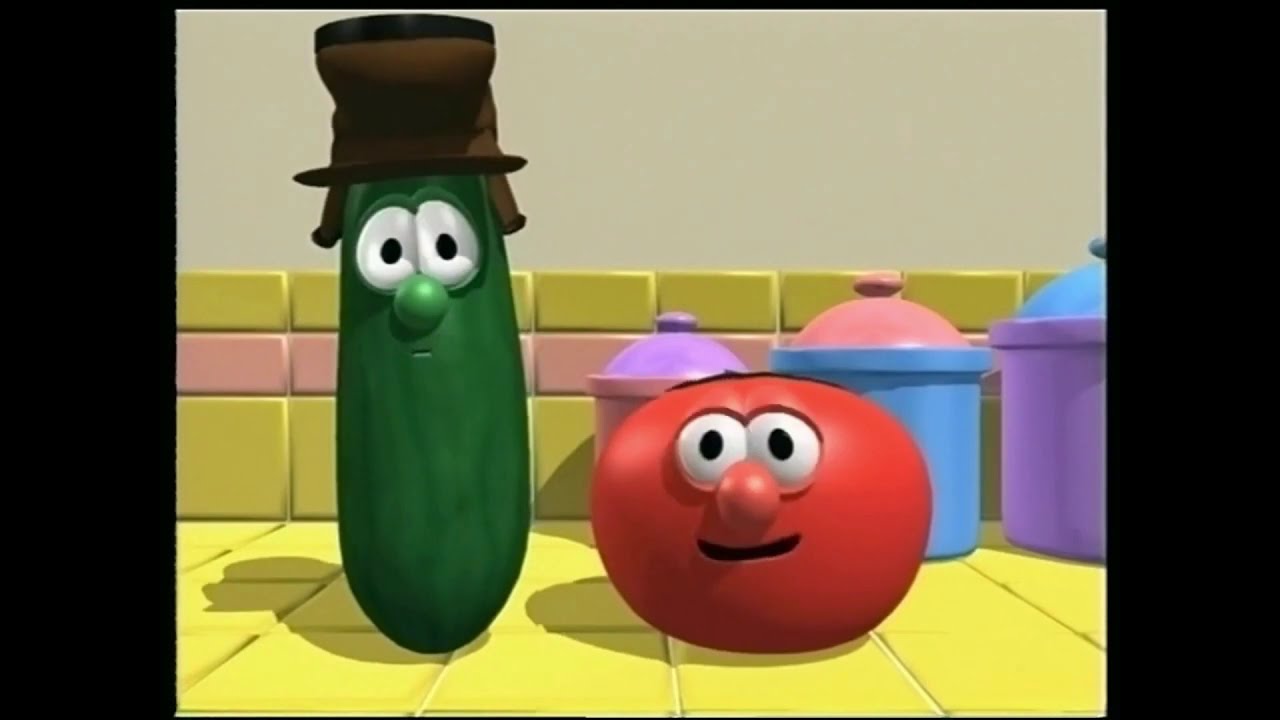 1 Second from Every Minute of "Veggietales: Are You My Neighbor?" - YouTube