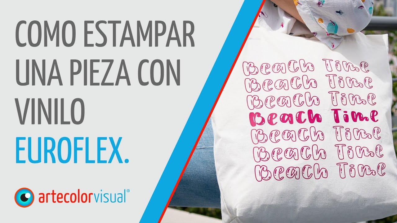 Como estampar EuroFLEX en un corte de tela sin confeccionar. 👕🔥 - YouTube
