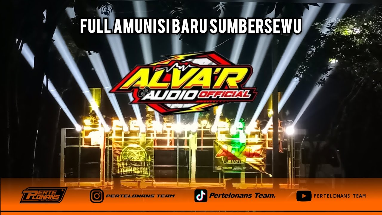 ALVA R AUDIO CEK SOUND AMUNISI TERBARU DI SUMBERSEWU - YouTube