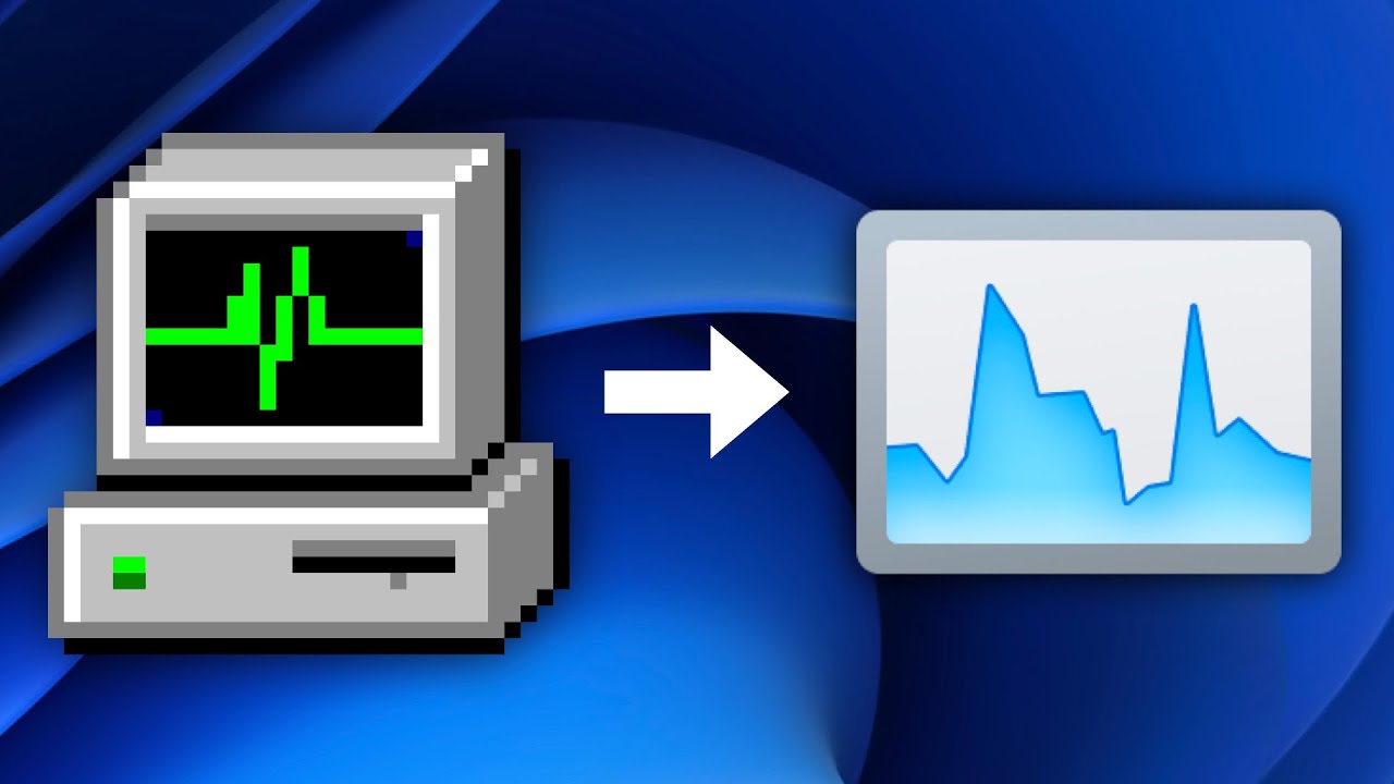Windows Task Manager Evolution! (95 - 11 Insider!) - YouTube