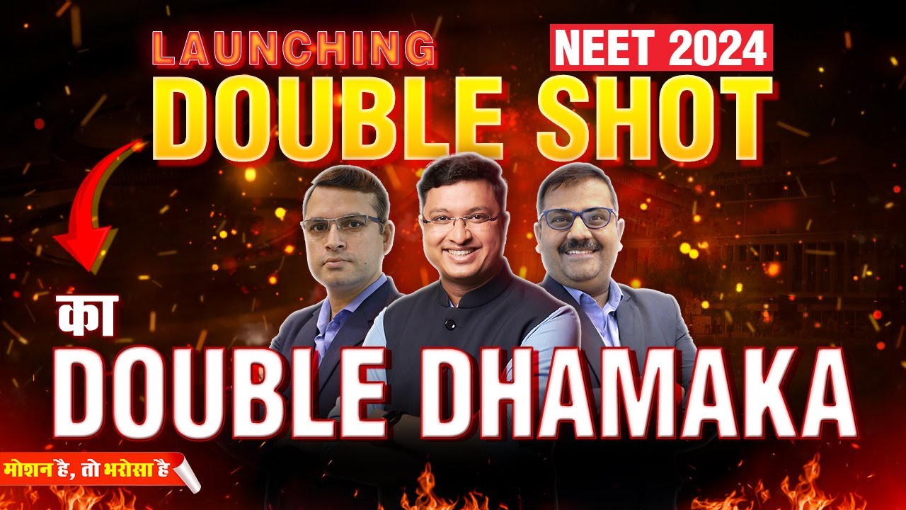 🔥NEET 2024 Crash Course Double shot (Selection +Rank )💪😱 | Motion NEET ...